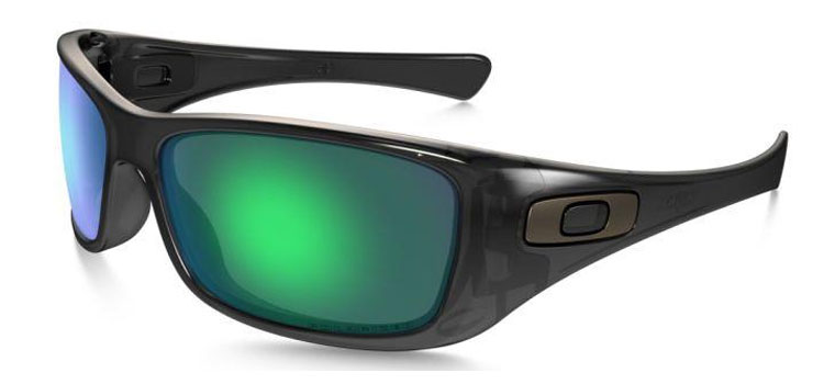 Oakley Hijinx Black Ink w Jade Iridium Polarized OO9021 05