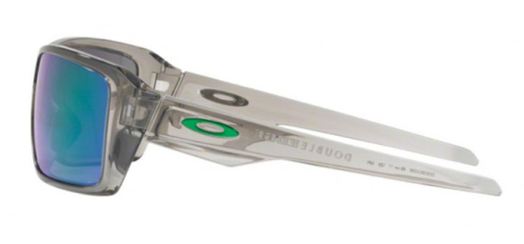 Oakley Double Edge™ Grey Ink / Jade Iridium | Factory Pilots