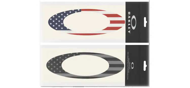Oakley 5.5″ USA Sticker Pack | Factory Pilots