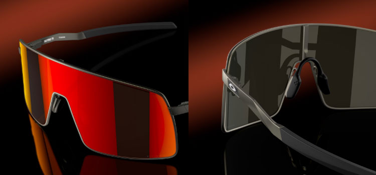 Oakley SUTRO TI Satin Carbon / Prizm Ruby | Factory Pilots