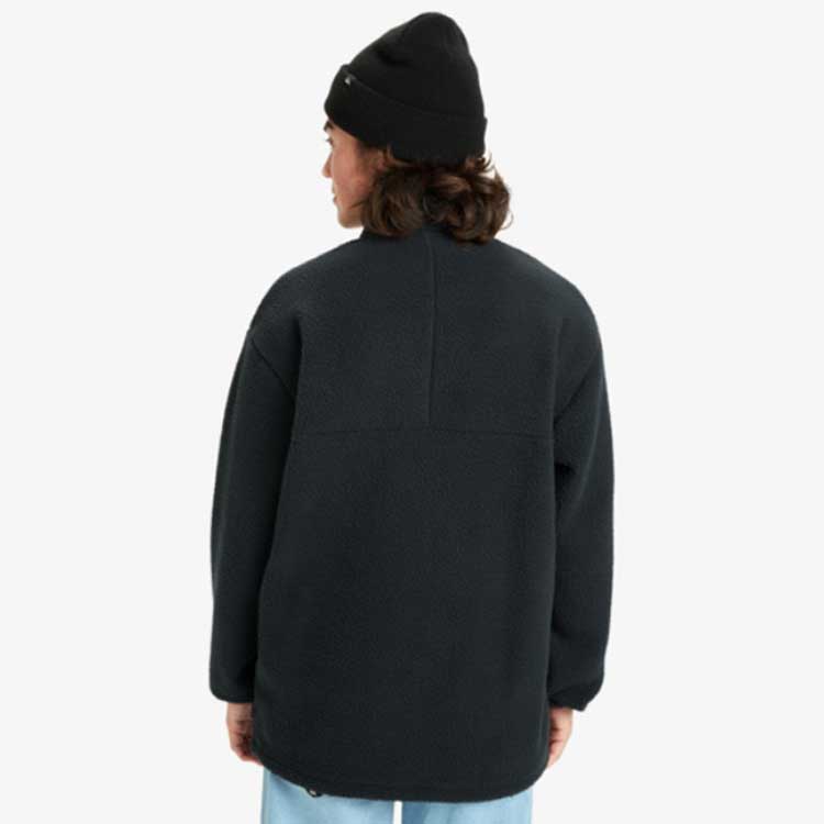 Quiksilver Clean Coast – Zip Fleece – Black | Factory Pilots