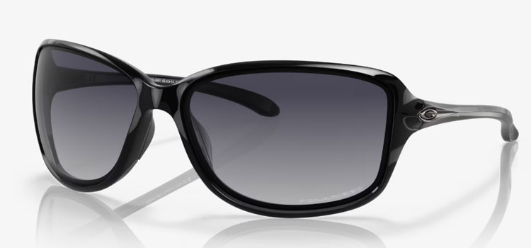 Oakley Cohort Polished Black / Gray Gradient Polarized | Factory Pilots
